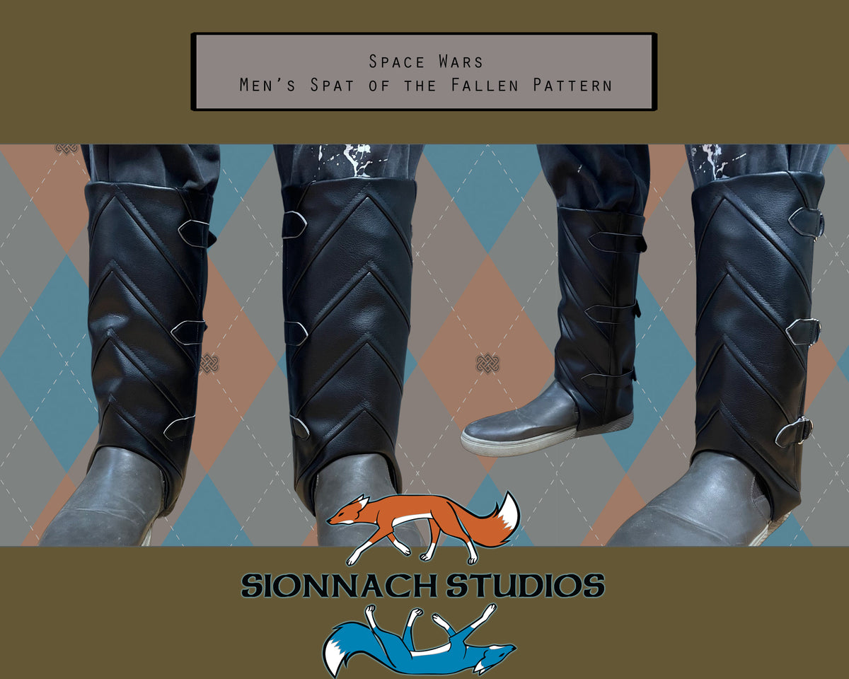 Men's Spat of the Fallen Pattern inspired by Baylan Skoll on Ahsoka ...