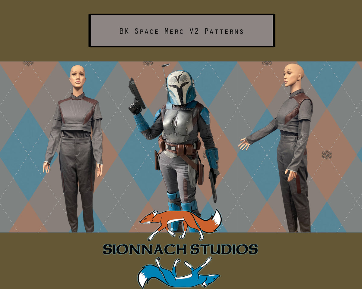 Women's BK Space Mercenary V2 Patterns – Sionnach Studios