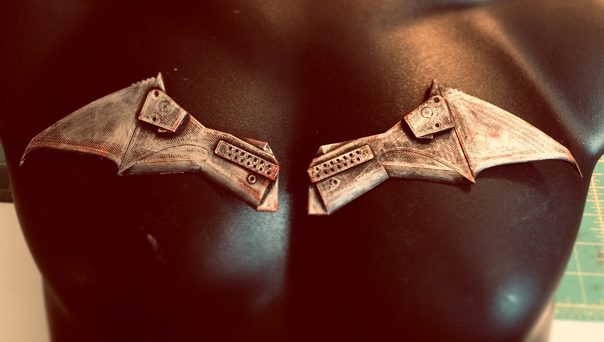 New Batman Inspired - Chest Emblem for Cosplay - STL File for 3D Print ...
